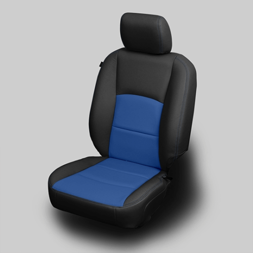 Blue Seat Covers | Blue Leather Seats | Custom Blue Seats | Katzkin