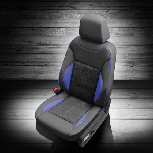 Blue Seat Covers | Blue Leather Seats | Custom Blue Seats | Katzkin