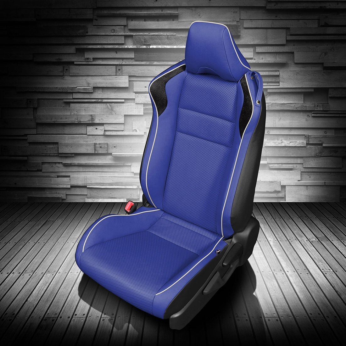 Blue Seat Covers | Blue Leather Seats | Custom Blue Seats | Katzkin